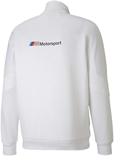 PUMA mens BMW MMS T7 Track Jacket, puma White , XX-Large
