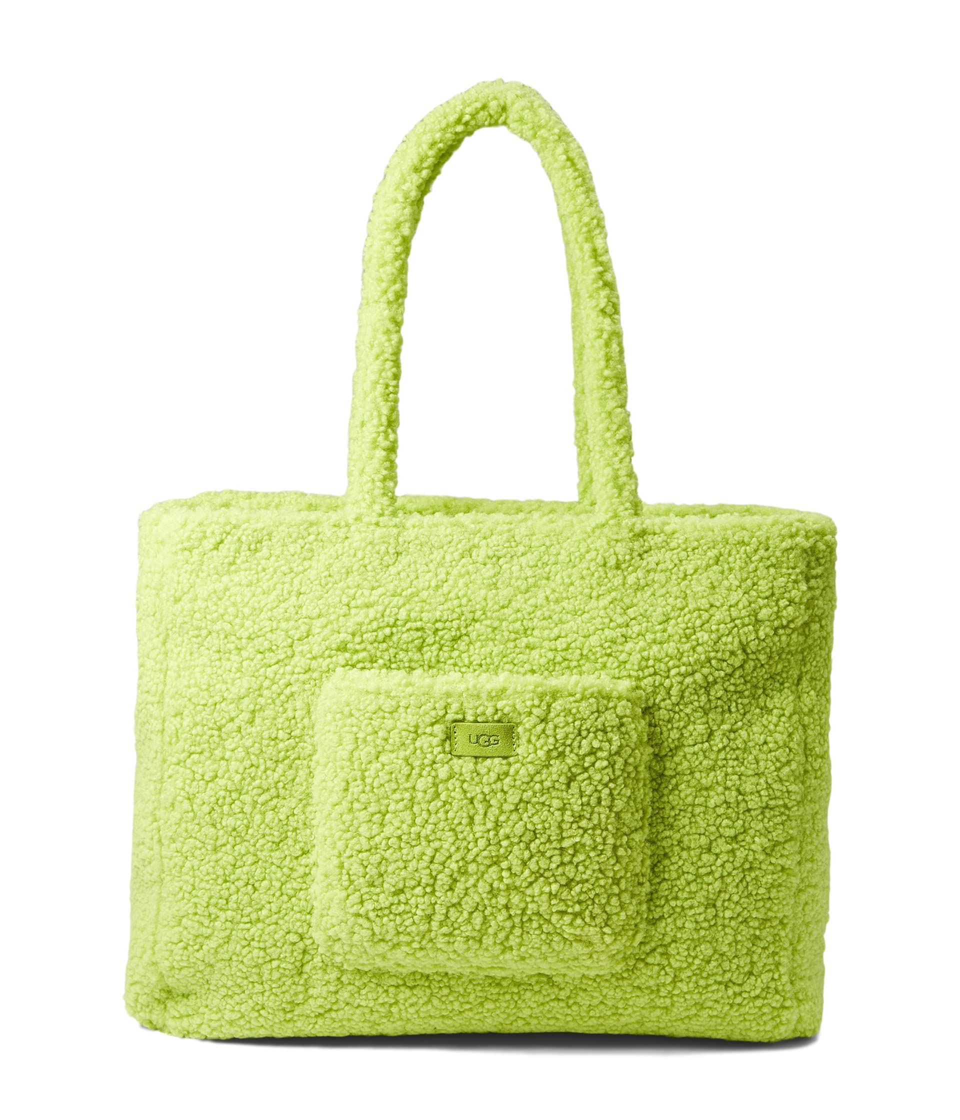 UGG Women's Adrina Tote Sherpa Handbag, Jalapeno, One Size