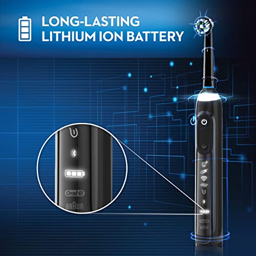 Oral-B Genius 8000 Electric Electric Toothbrush with Bluetooth Connectivity, Black