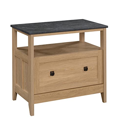 Sauder August Hill Lateral File, L: 32.28" x H: 19.53" x W: 29.25", Dover Oak Finish