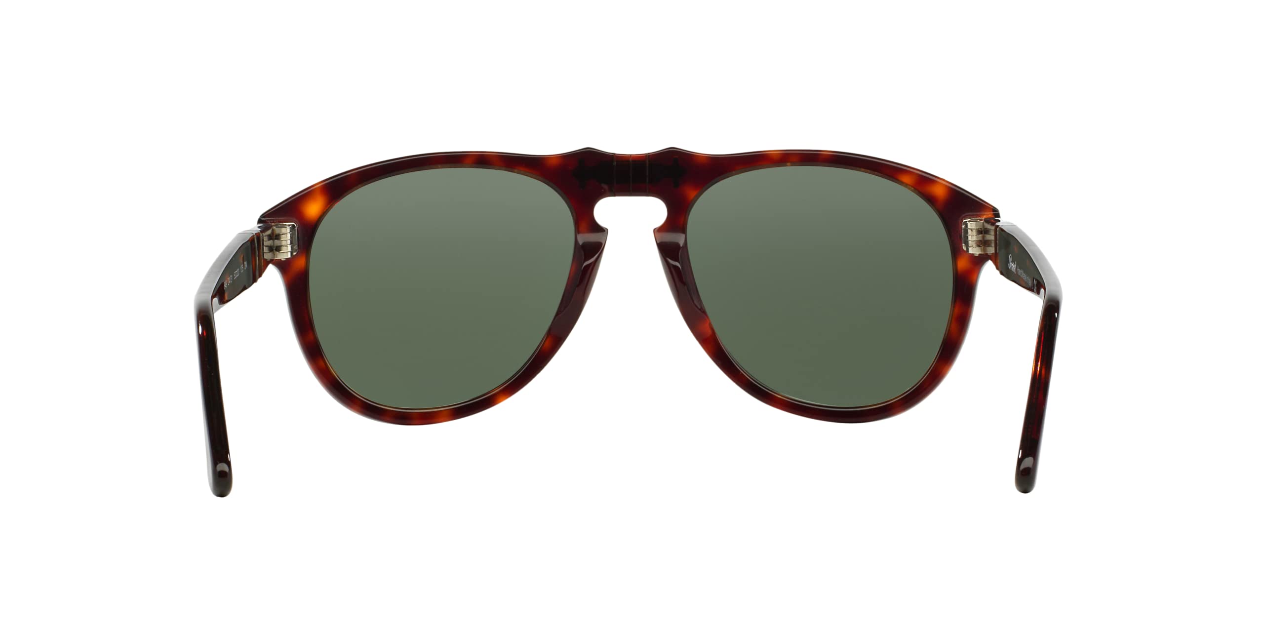 Persol PO0649 Aviator Sunglasses, Havana/Green, 54 mm