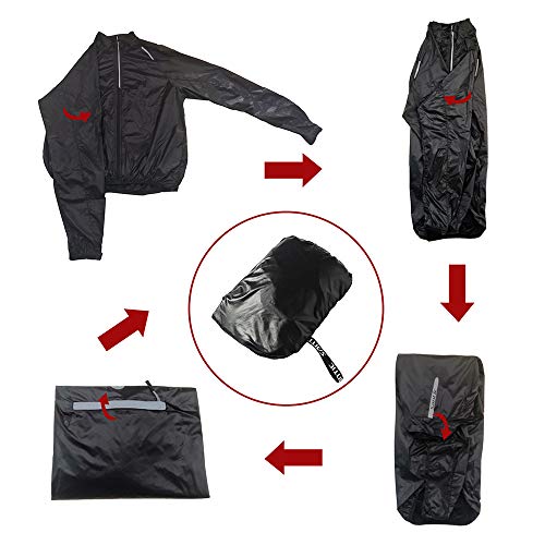 Santic Mens Cycling Jacket Lightweight Bike Jersey Windbreaker for Men Black L