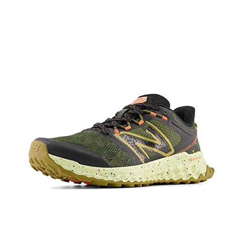 New Balance Men's Fresh Foam Garoe V1 Trail Running Shoe, Kombu/High Desert/Cayenne, 13 X-Wide