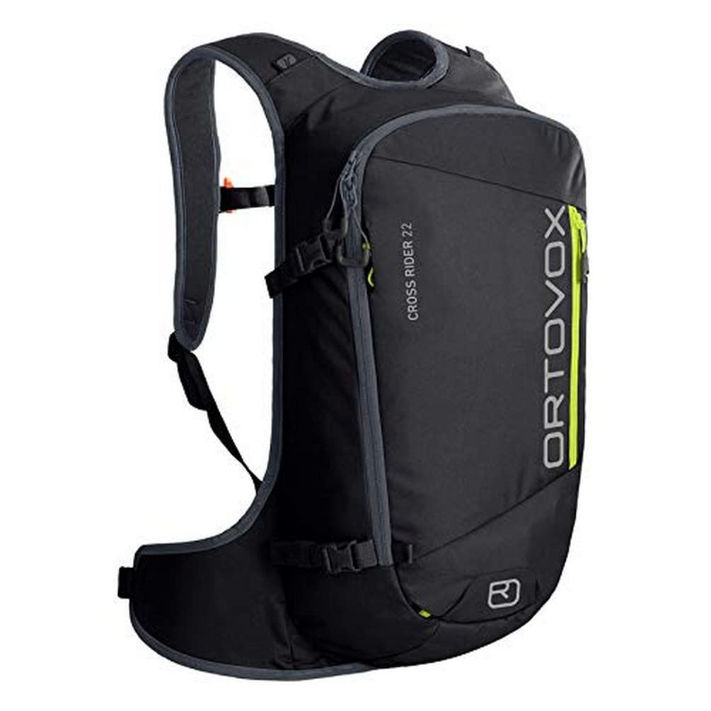 Ortovox Unisex_Adult Cross Rider 22 Freeride Backpack, Black Raven, litres