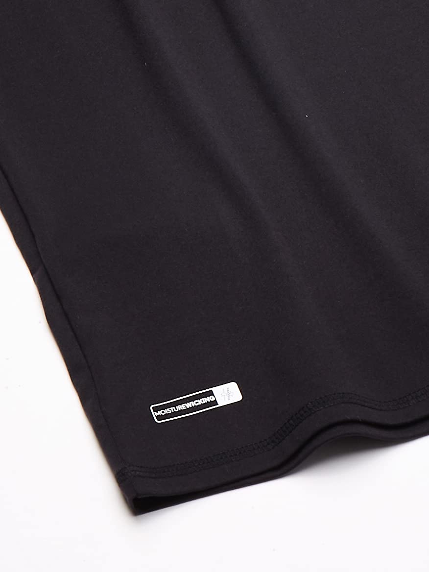 Quiksilver Men's Standard Solid Streak Long Sleeve Rashguard UPF 50 Sun Protection Surf Shirt, Black, XX-Large