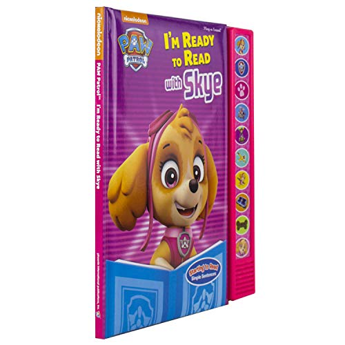 PAW Patrol - I'm Ready to Read with Skye - Interactive Read-Along Sound Book - Great for Early Readers - PI Kids