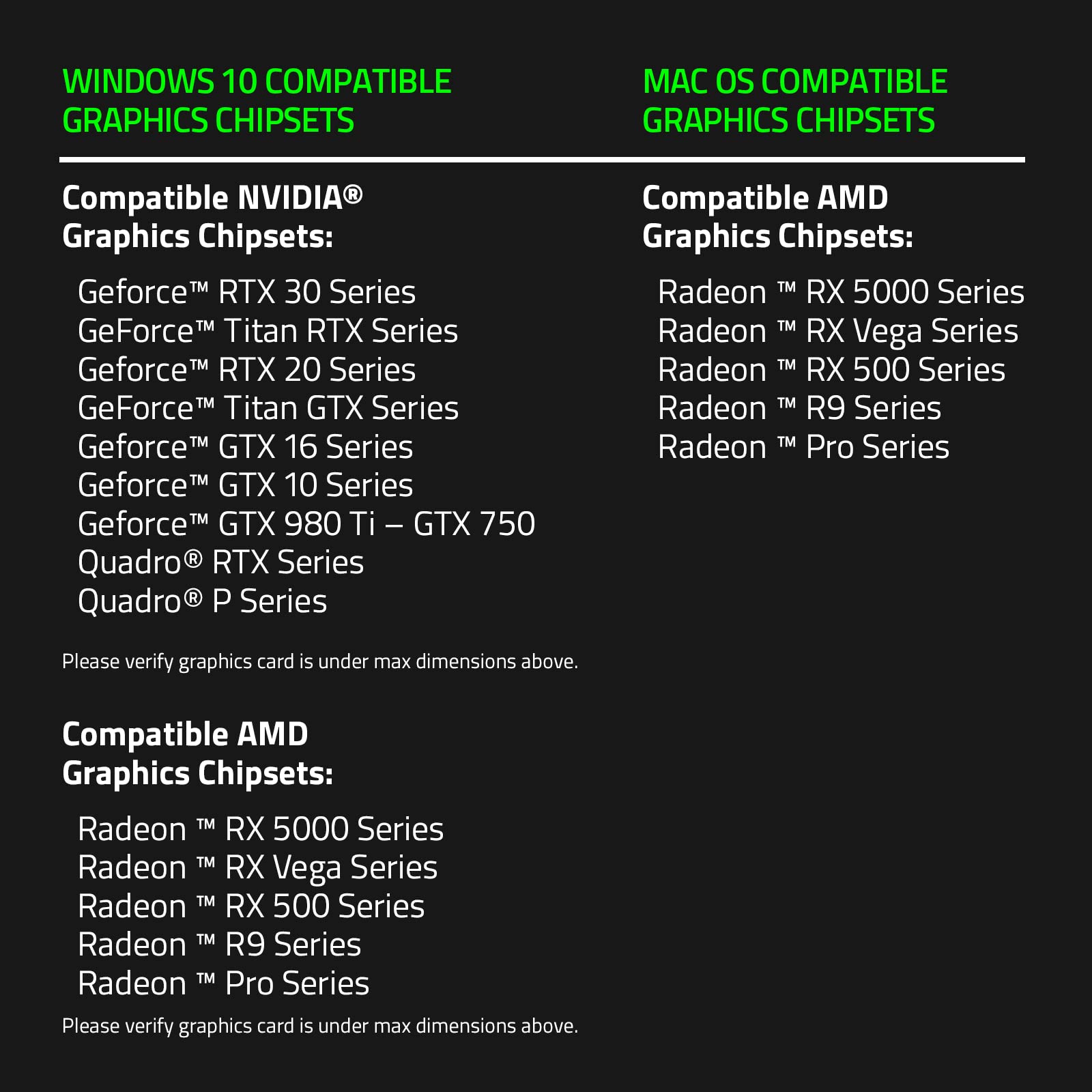 Razer Core X Chroma Aluminum External GPU Enclosure (eGPU): Compatible with Windows & MacOS Thunderbolt 3 Laptops, NVIDIA/AMD PCIe Support, 700W PSU, 4X USB 3.1, 1x Gbit Ethernet, Chroma RGB, Black