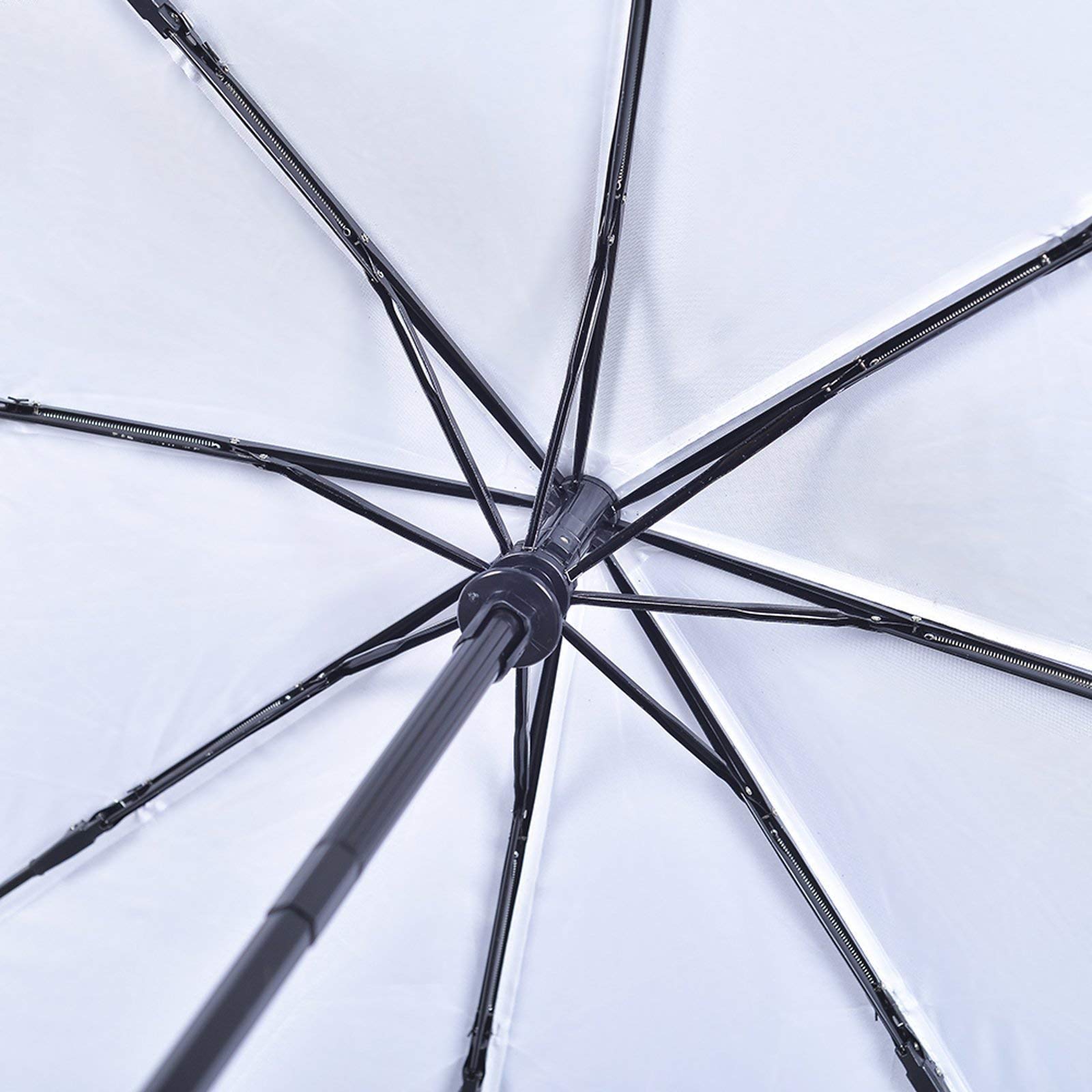 Windproof Travel Folding Automatic 3 Fold Umbrella,Moose In Their Natural Habitat,Sun Protection Travel Compact Folding Umbrella.