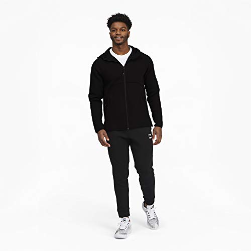 PUMA Men's Dime Jacket, Black/Black, XL