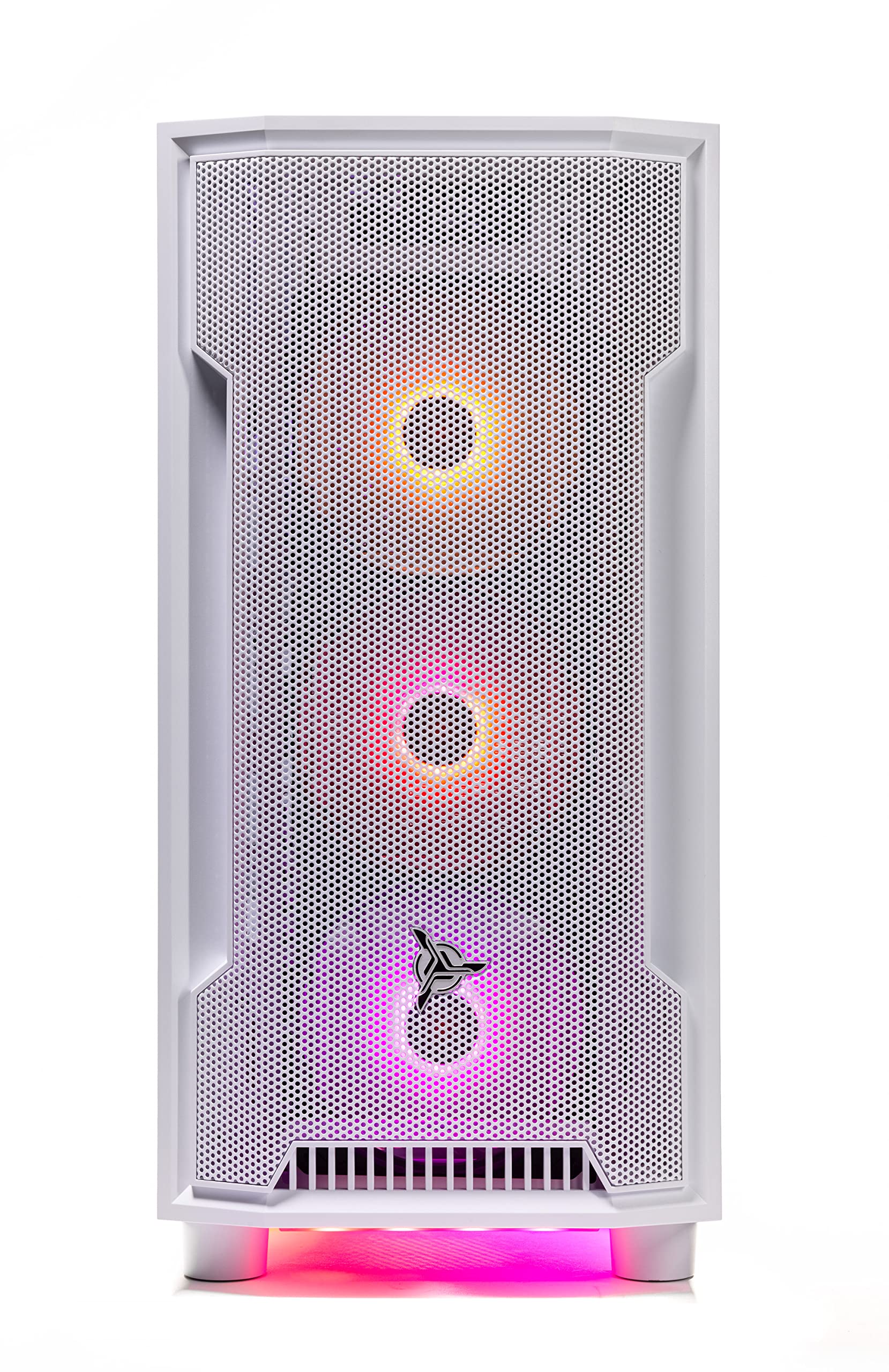 SkyTech Archangel Gaming PC Desktop Intel Core i5 12400F 2.5 GHz, RTX 3060, 1TB NVME SSD, 16GB DDR4 RAM 3200, 600W Gold PSU, 11AC Wi-Fi, Windows 11 Home 64-bit