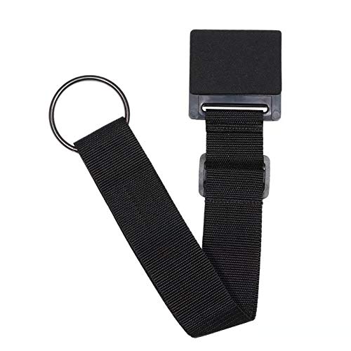 Q QINGGE Cello Antiskid Device Anti-Slip Mat Pad Stop Holder cello stopper with strap Adjustable Cello rock stop for cello and upright bass Non-Slip Mat Pads Cello Endpin Anchor 1PCS black