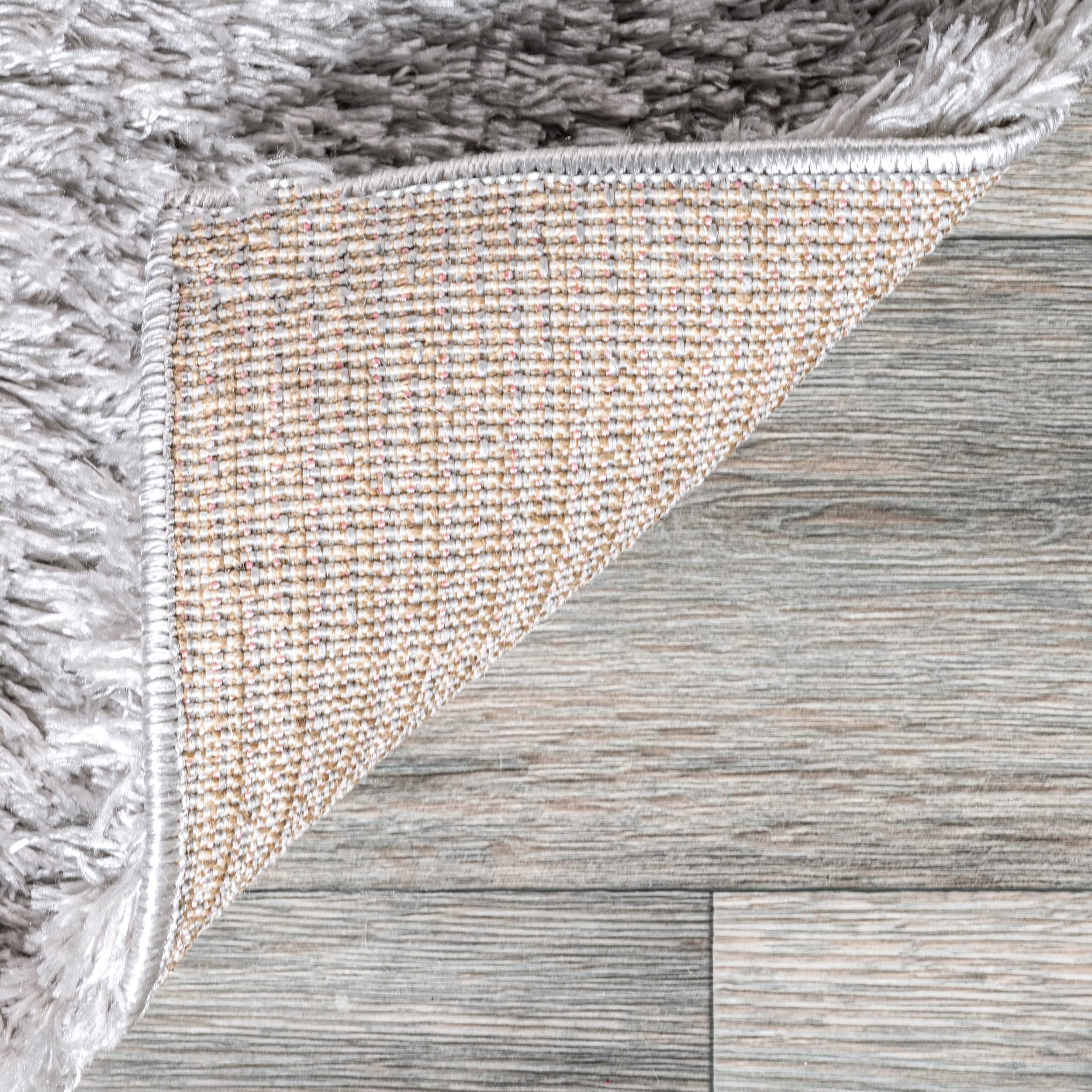 nuLOOM Gynel Contemporary Shag Area Rug, 8x10, Baby Pink