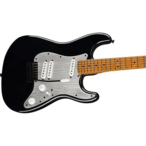 Squier Contemporary Special Stratocaster Electric Guitar, Black, Roasted Maple Fingerboard