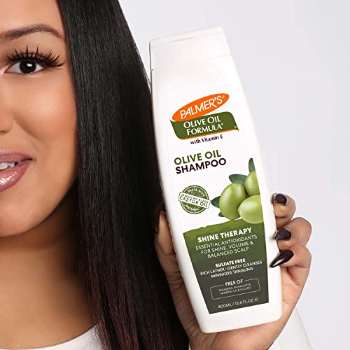 Palmer's Olive Oil Formula Smoothing Shampoo for Frizz-Prone Hair, 13.5 Ounce (Pack of 2)…