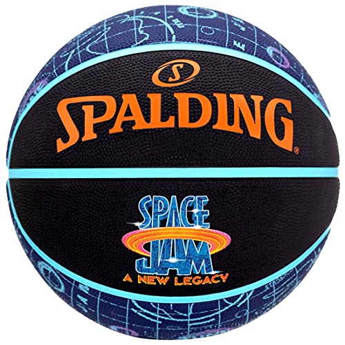 Spalding Space Jam Tune Court Ball 84596Z, Unisex Basketballs, Black, 5 EU