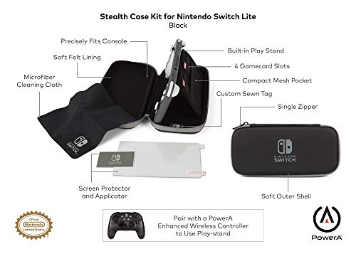 PowerA Stealth Case Kit For Nintendo Switch Lite