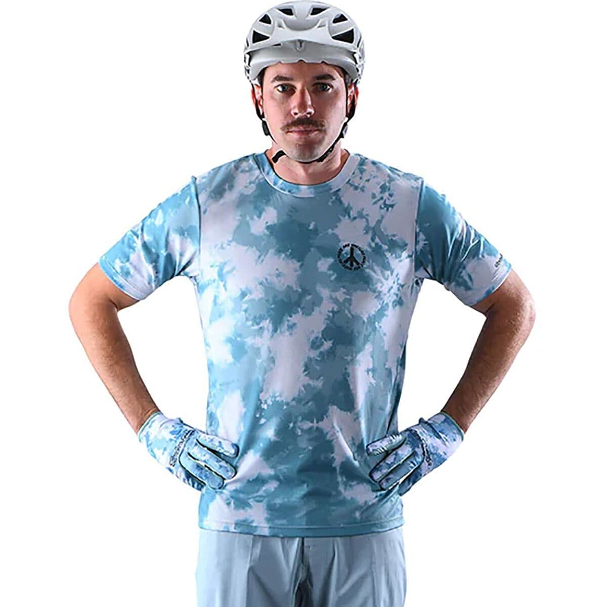 Troy Lee Designs Cycling MTB Bicycle Mountain Bike Jersey Shirt for Men, Flowline SS Plot (Ivy, Medium)