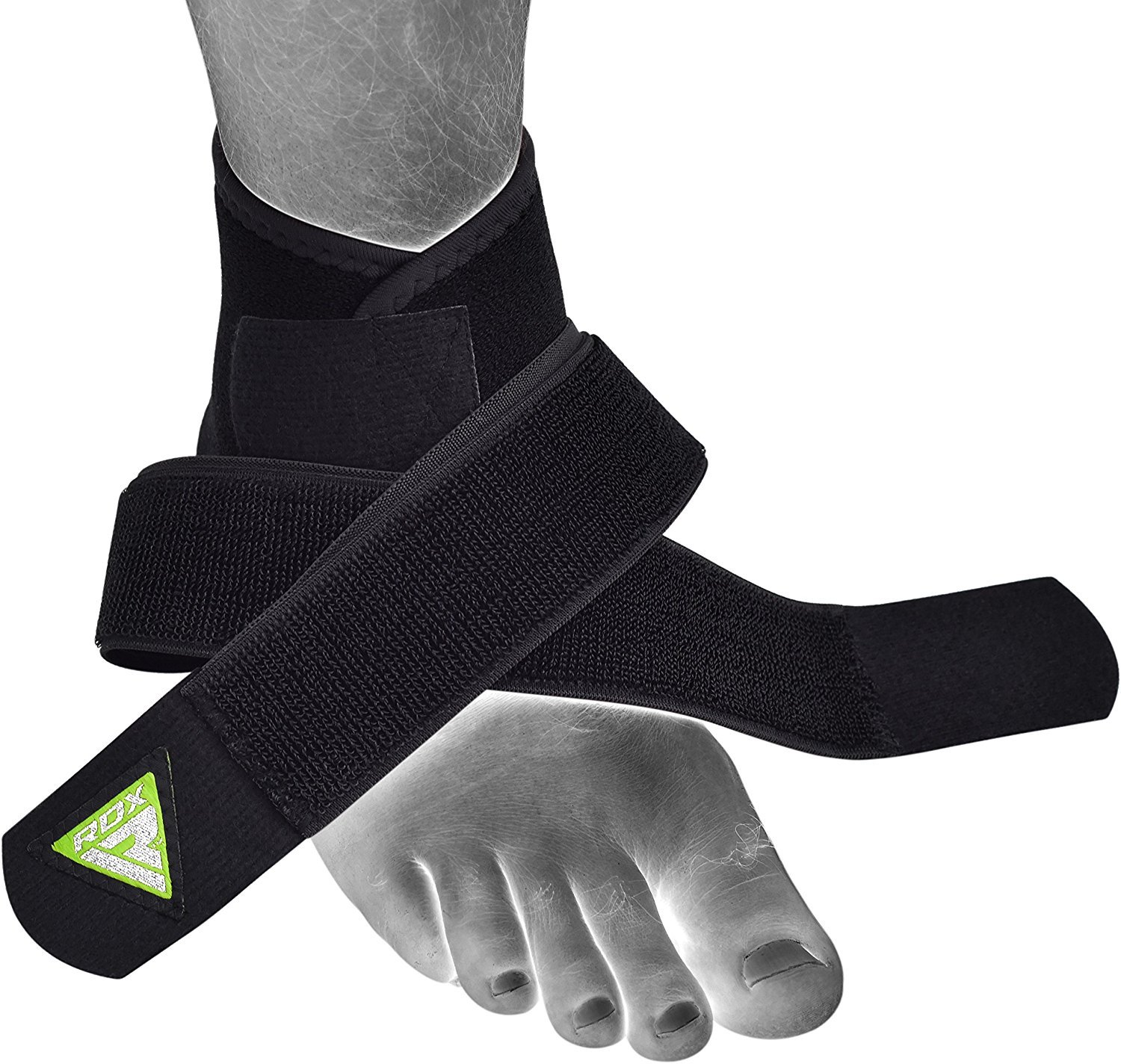 RDX Neoprene Ankle Brace Foot Guard MMA Pad Protector Pain Support (This is Sold AS Single Item)