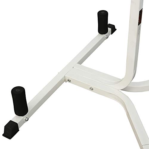 Soozier 2 in 1 Punching Bag Stand, Adjustable Height Heavy Bag Stand with Weighted Base and Speed Bag, Freestanding for Home Gym