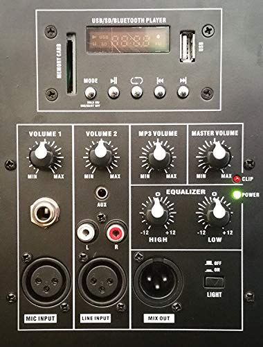 Professional DJ System - Mixtrack Pro FX DJ Controller - Serato DJ Lite Software - Lighted Powered Dual 15" DJ Speakers - 4000 Watts