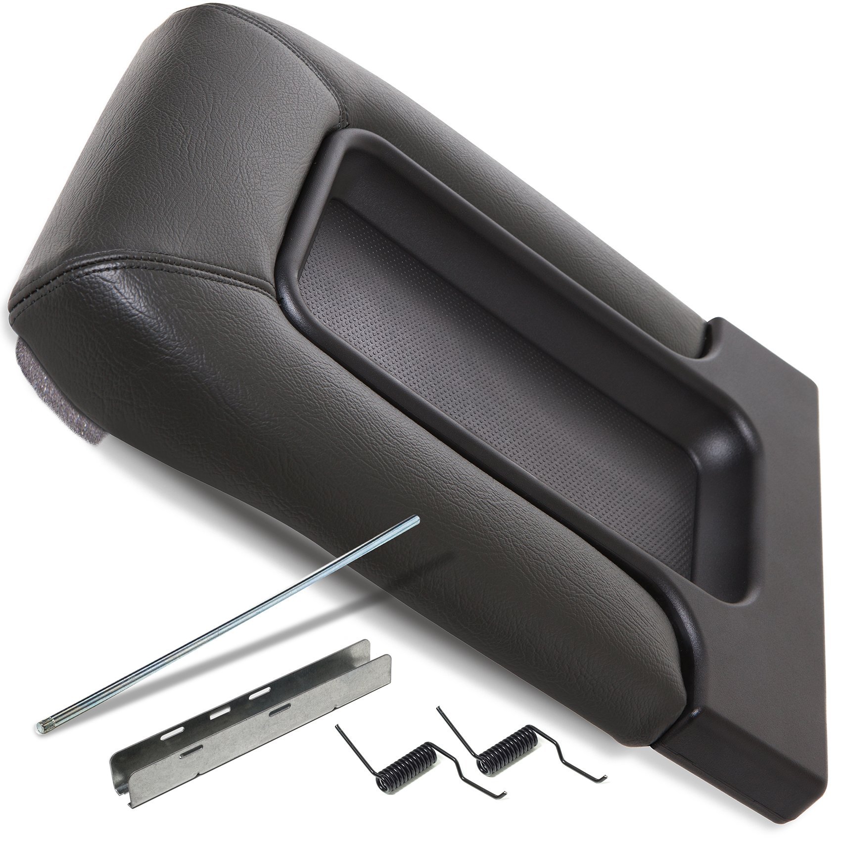 OxGord Center Console Lid Kit for 99-07 Silverado, Avalanche, Suburban, Sierra, Yukon, Escalade - Replaces OEM 19127366 - Tan Beige