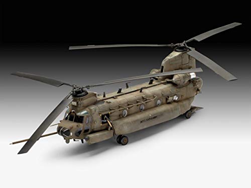 Revell RV03876 1:72-MH-47 Chinook Plastic Model kit, Multicolour, 1/72