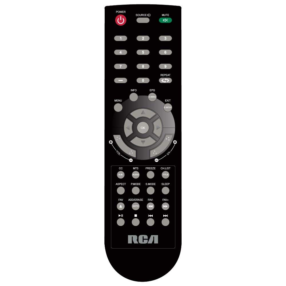 RCA 32-Inch 720p 60Hz LED HDTV/DVD Combo (Renewed)
