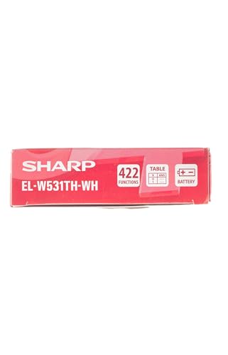 Sharp SH-ELW531THWH Scientific Calculator