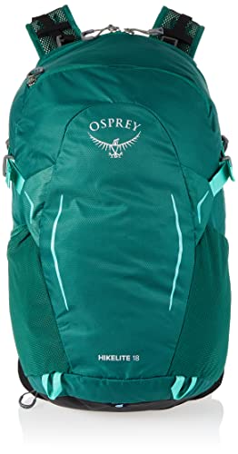 Osprey Hikelite 18L Unisex Hiking Backpack, Aloe Green