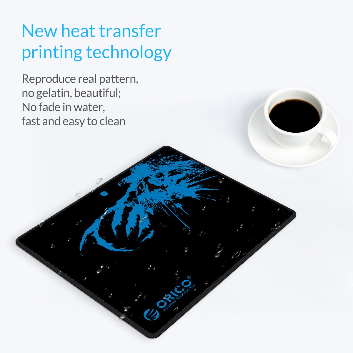 ORICO mpa3025-bk Mouse Mat, Black