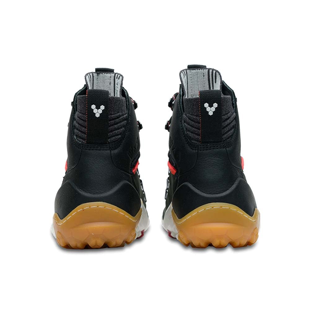 Vivobarefoot Tracker Decon FG2, Womens Waterproof Off-Road Shoe with Barefoot Firm Ground Sole Obsidian