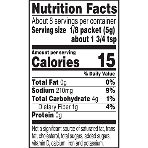 Ortega Seasoning Mix, Reduced Sodium Burrito, 1.5 Ounce (Pack of 12)