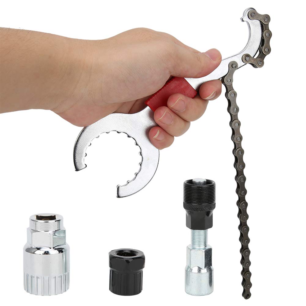 Uxsiya Road Bike Repair Tool Kits, Multifunction Portable Mountain Bike Repair Tool Easy to Operate Durable for Maintenance