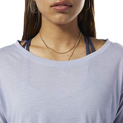 Reebok Work Out Ready Supremium Long Sleeve, Denim Dust, Small