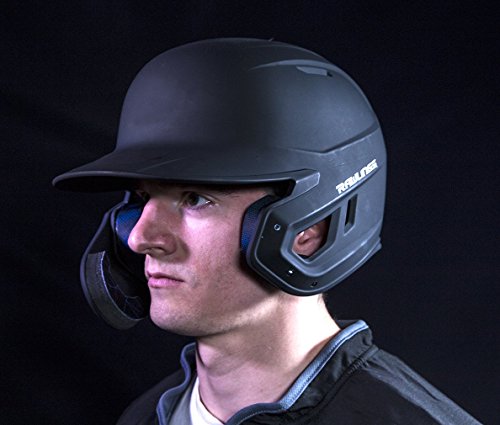 Rawlings MACHEXTR-N7-JR 2019 Mach Baseball Batting Helmet, Matte Navy