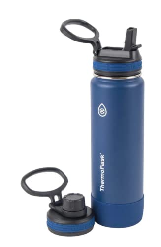 Thermo Flask Set 710 ml 2 Piece Thermal Bottle Blue and Red