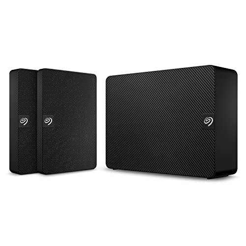 Seagate Portable 5TB External Hard Drive HDD – USB 3.0 for PC, Mac, PS4, & Xbox - 1-Year Rescue Service (STGX5000400), Black