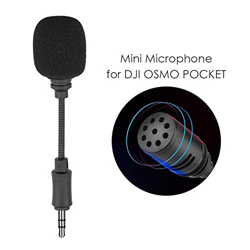 XIAOMINDIAN 3.5mm Mini Microphone School Office Work Conference Live Vlog PTZ Camera Mic Teaching for DJI for OSMO Pocket for OSMO Action Accessory