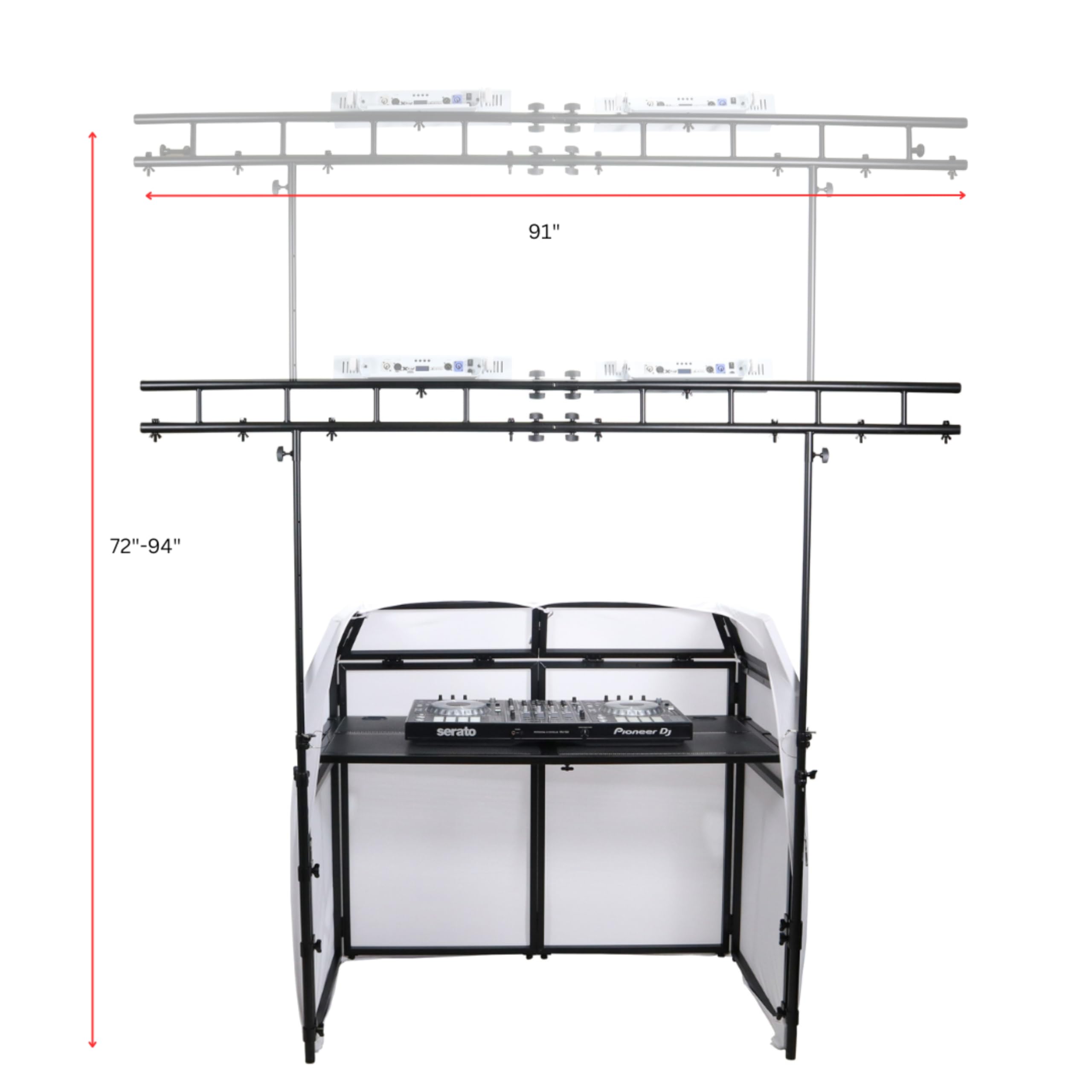 ProX XF-MESATRUSS Mesa Facade Truss Lighting Stand fits MESA MK2 and MESA Media