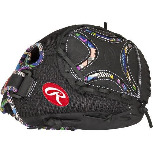 Rawlings Sporting Goods CL120B Champion Lite Series Gloves with Basket, Right Hand, 12", Black