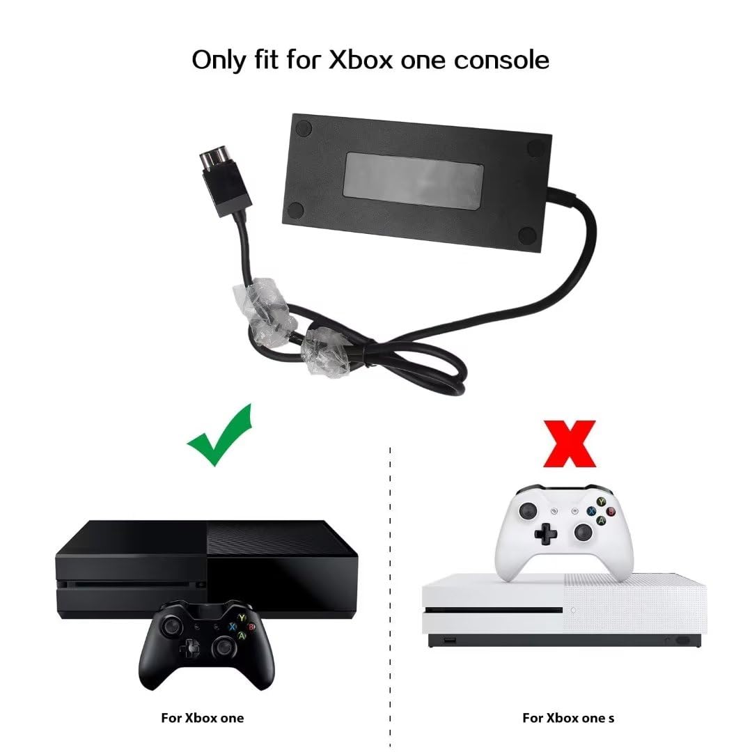 Power Supply AC Charger Adapter Cord Cable Brick for Microsoft XBOX ONE Console
