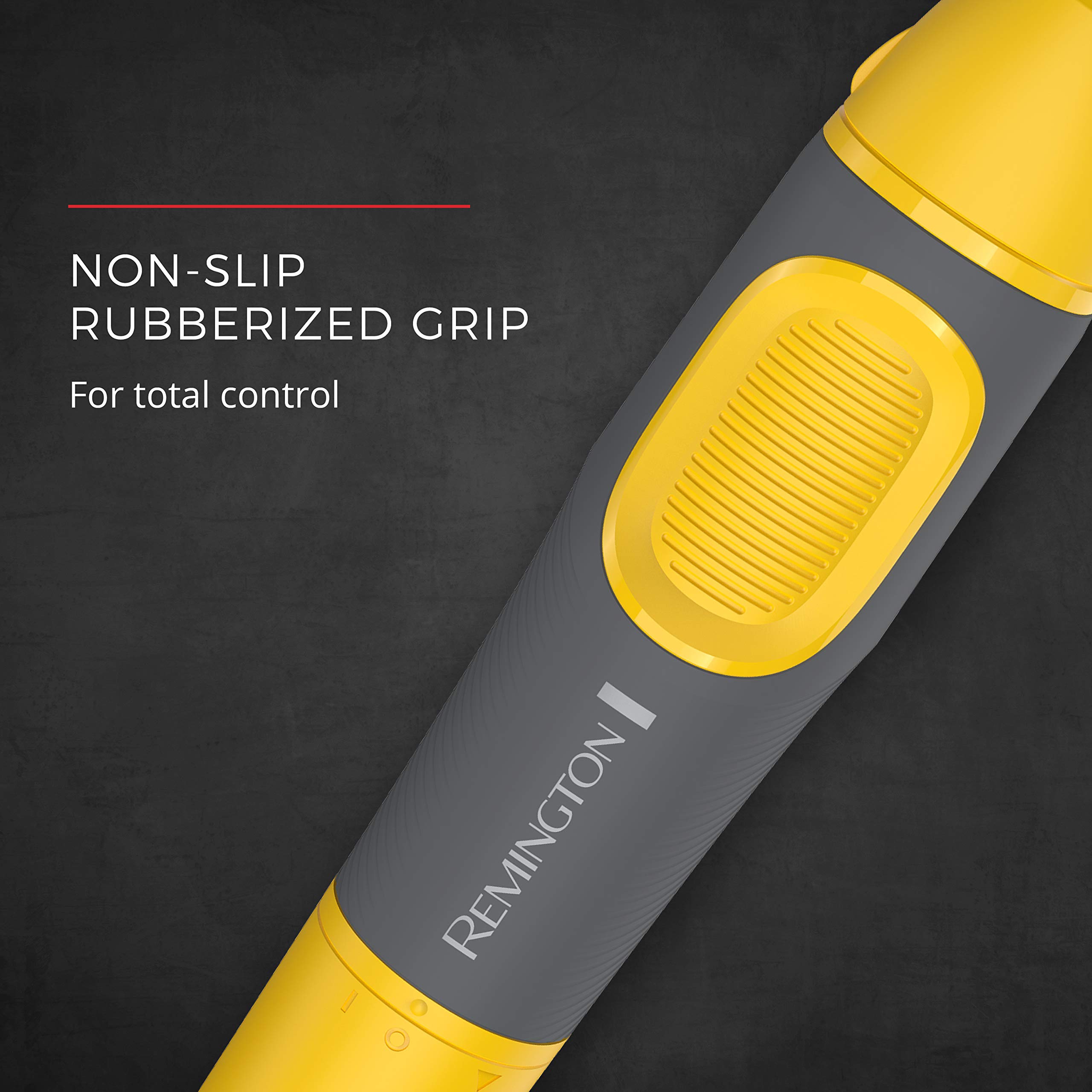 Remington Remington Virtually Indestructible Nose, Ear & Brow Trimmer, Yellow, NE3871