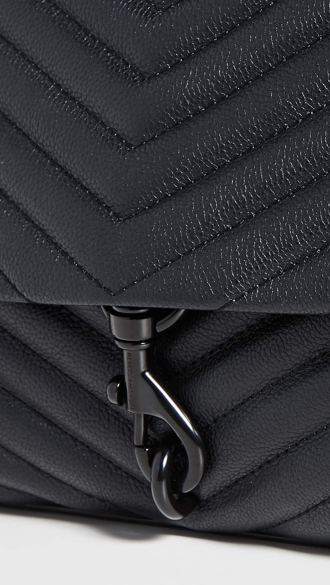 Rebecca Minkoff Edie Flap Shoulder, Black