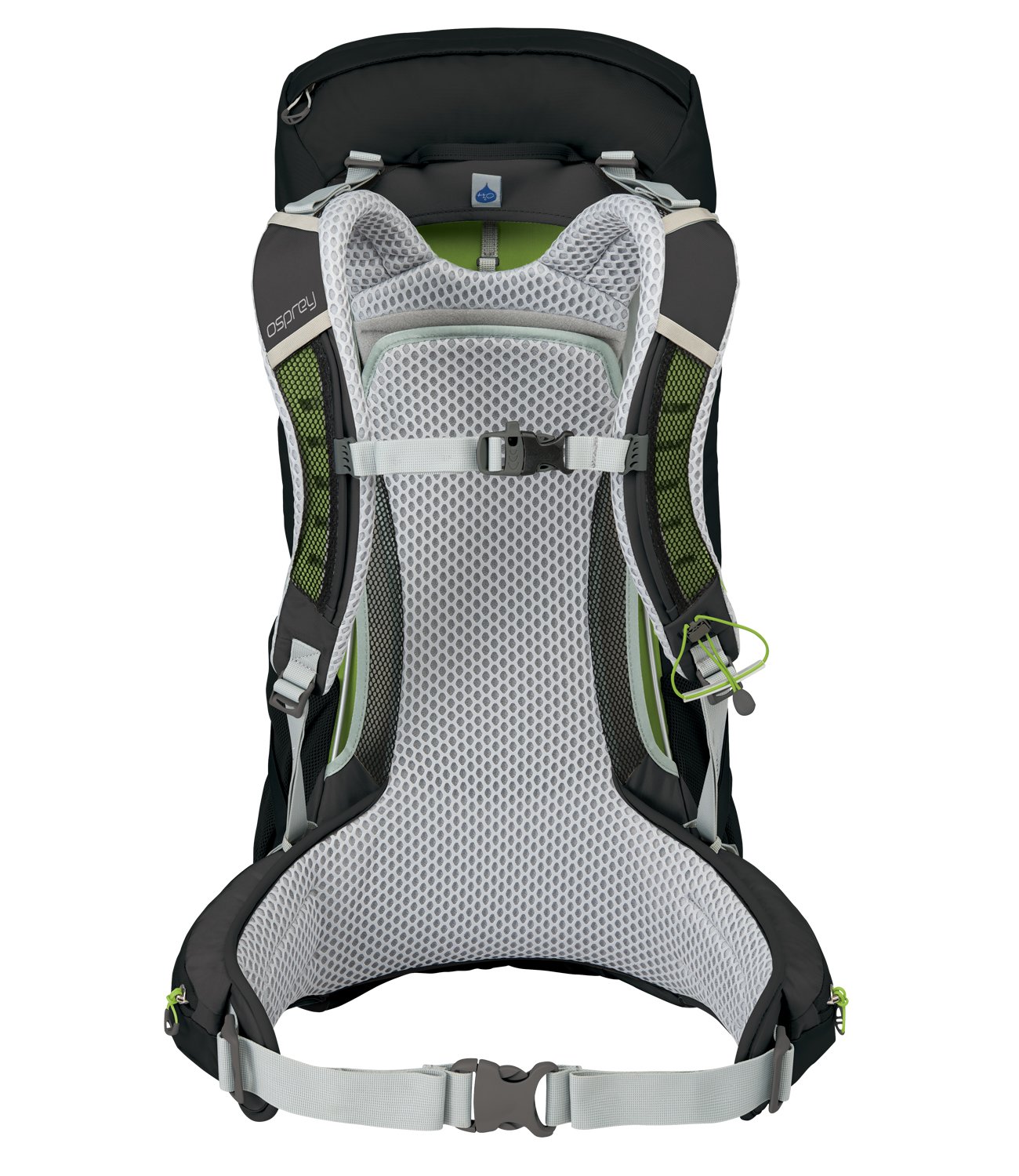 Osprey Stratos 34 Men's Hiking Backpack, Black, Medium/Large