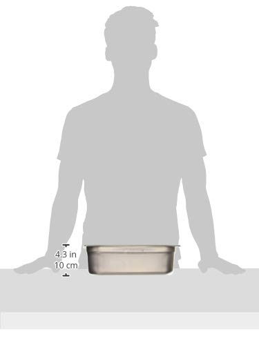 Winco Third Size 4 (Depth) Steam Table Pan