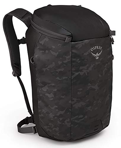 Osprey Transporter Large Zip Top Commuter Backpack, Camo Black