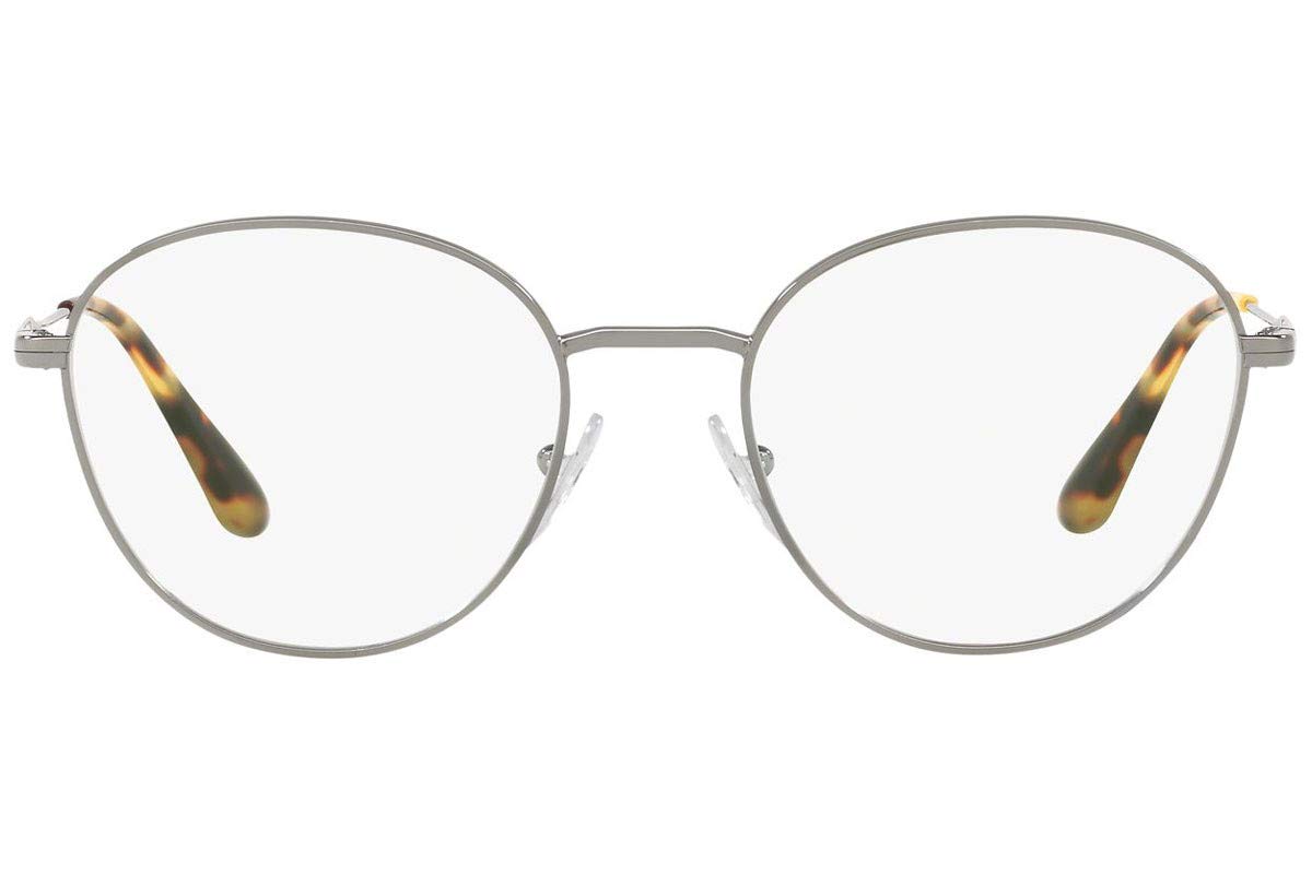 Prada Eyeglasses PR 52 VV 5AV1O1 Gunmetal/Clear Lens