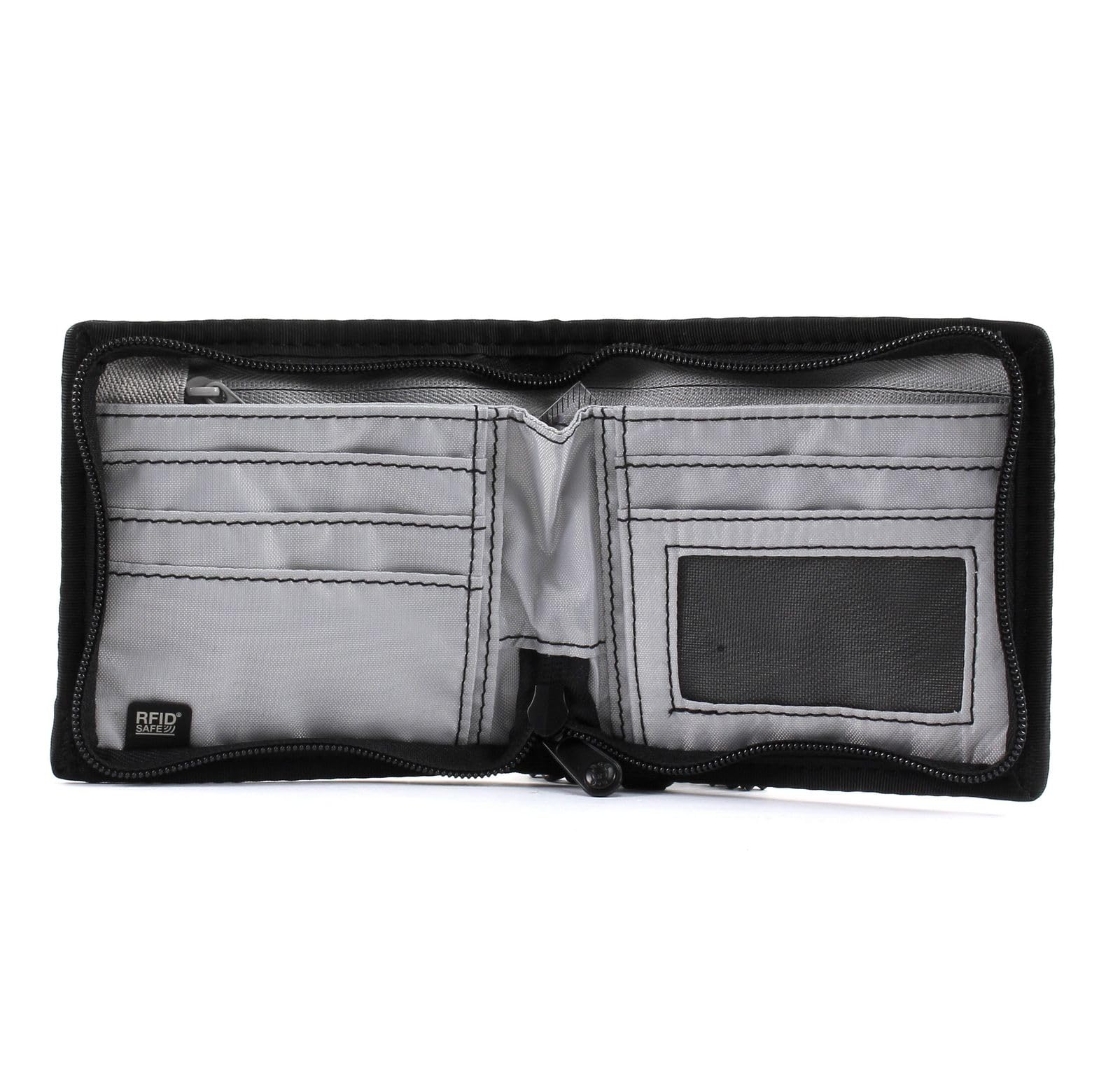 Pacsafe Rfidsafe Z100 Rfid Blocking Bi-fold Black Travel Wallet, Black
