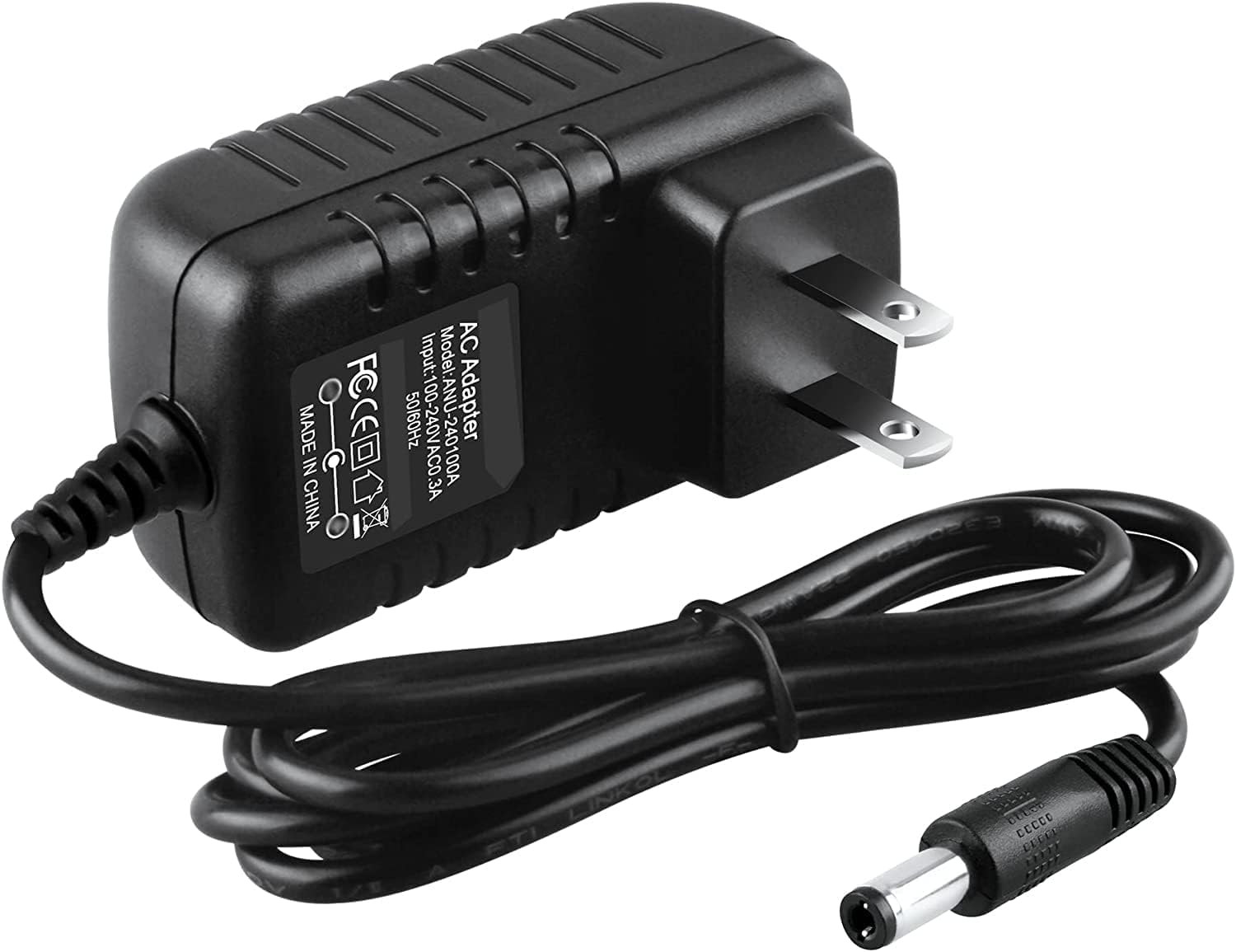 Nuxkst Global 24V AC/DC Adapter for Cybex Long View 5509 1 I 2 II Longview KVM Extender Companion Transmitter 24VDC Power Supply Cord Cable PS Wall Home Charger Mains
