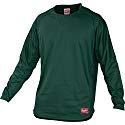 Rawlings Adult Dugout Fleece Pullover, 3X, Burnt Orange